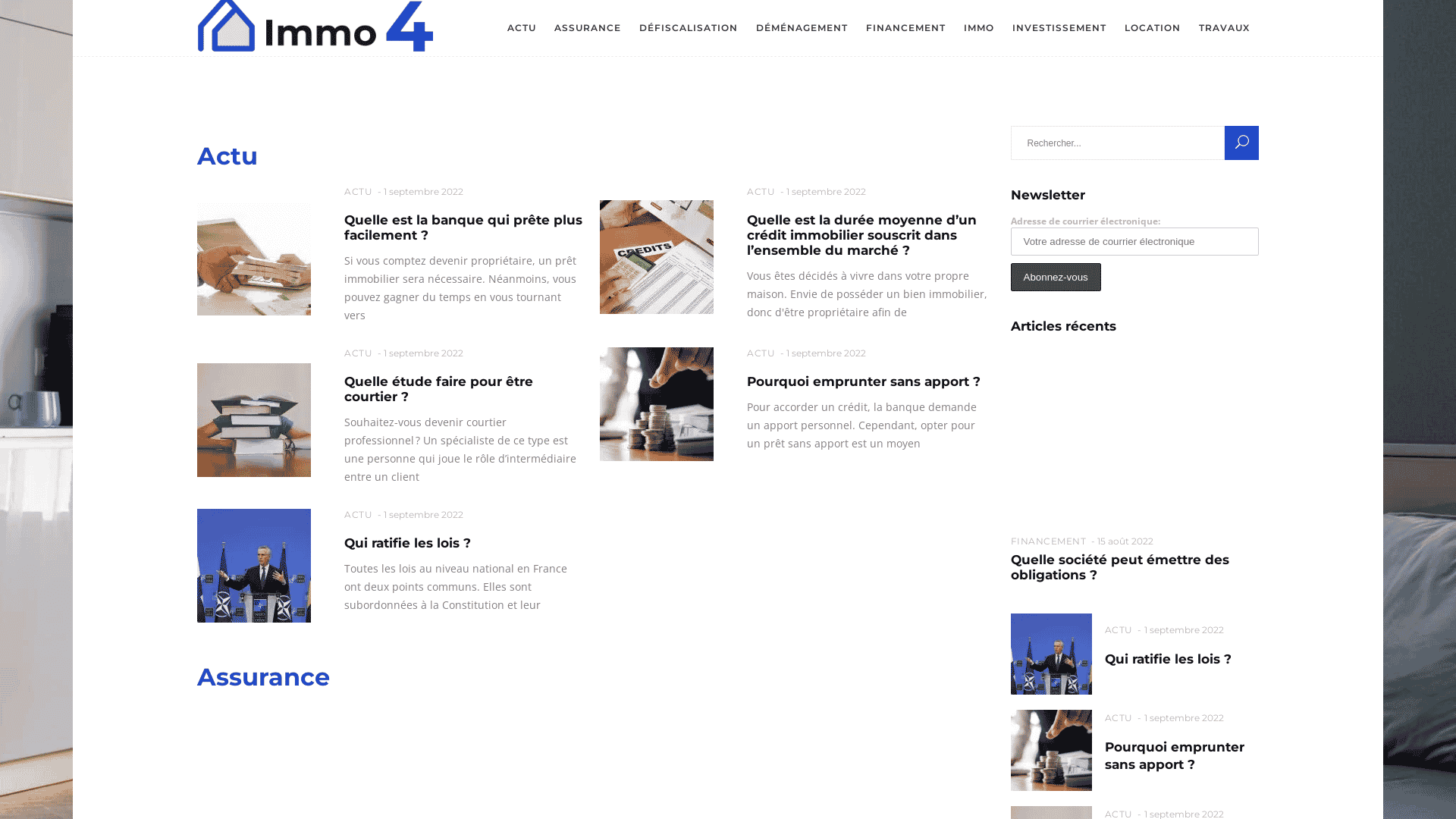 immo-4.fr - Notre annuaire